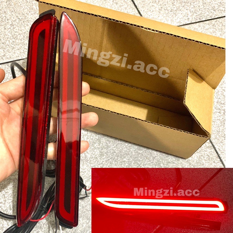 MERAH MATA INNOVA 2008 2010 2012 2014 REAR BUMPER LIGHT CAT EYE CAR LED ...