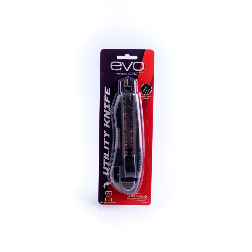 EVO Heavy Duty Cutter With Five Extra Blades And Sharpener | Shopee ...