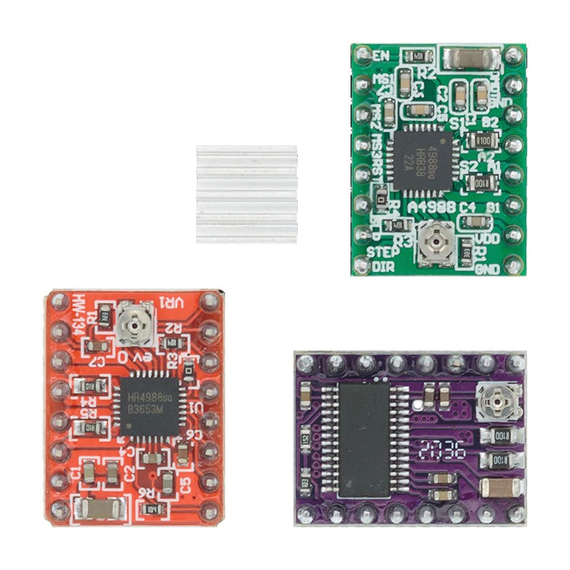 Circuitrocks Stepper Motor Driver Stepstick A4988 Drv8825 With Heat ...