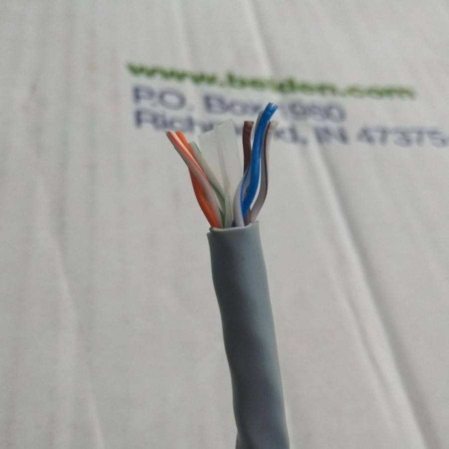 Belden cat6 lan Cable original BELDEN USA Utp cat6 Cable | Shopee ...