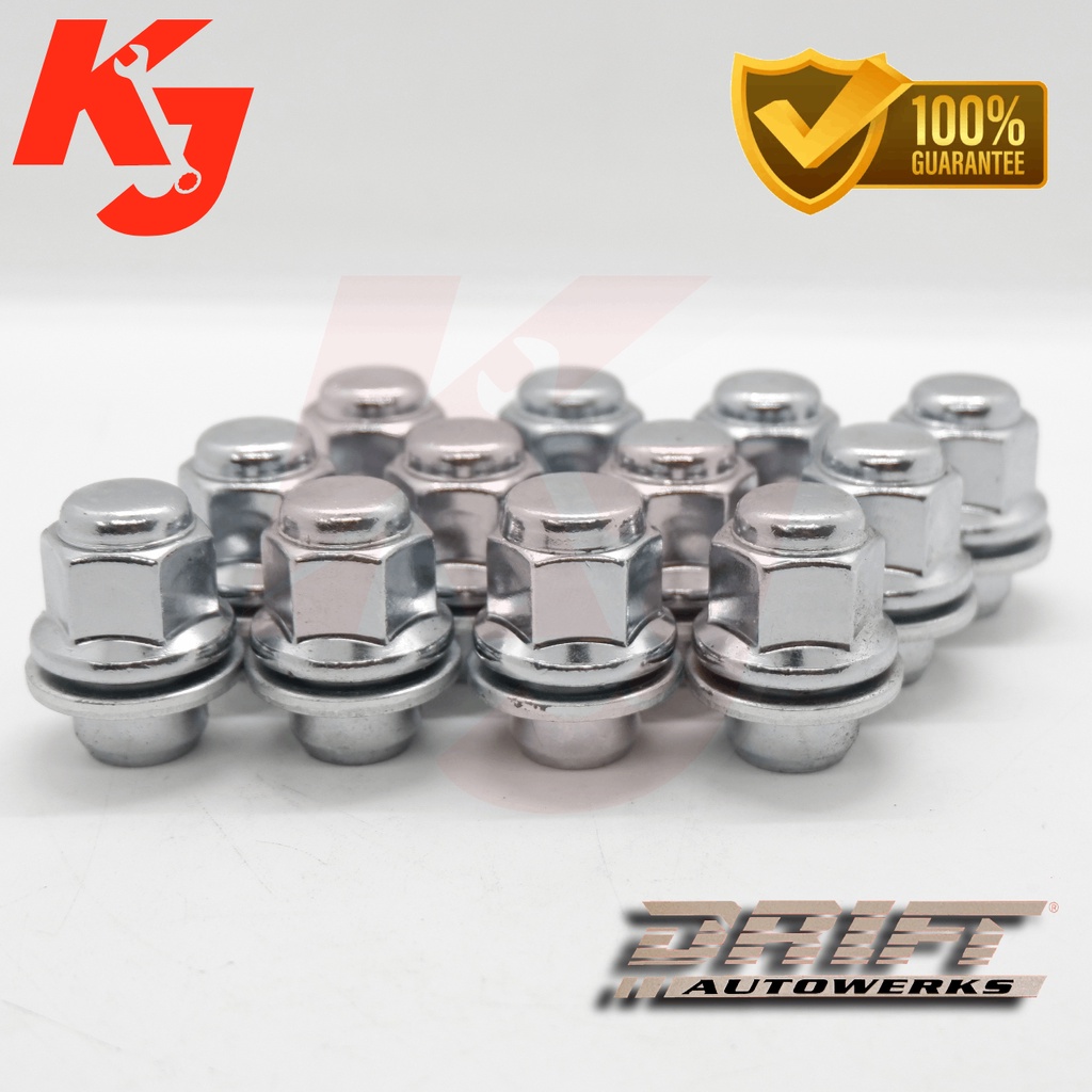 DRIFT WHEEL LUG NUTS FOR FORTUNER/ADVENTURE/VIOS /PAJERO 12*1.5 ...