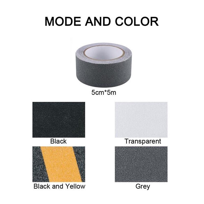5cm*5m Non Slip Safety Grip Tape Anti-Slip Indoor/Outdoor Stickers ...