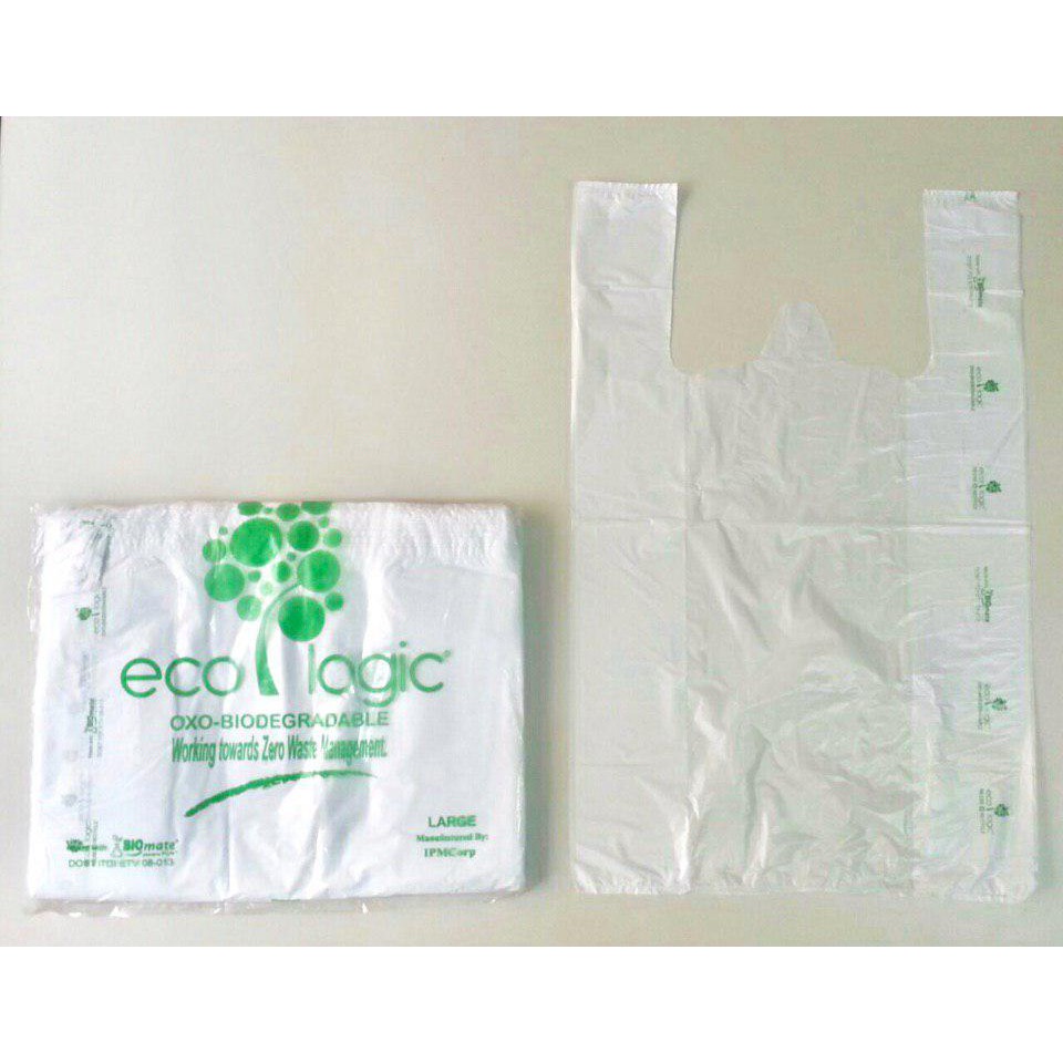 oxo-biodegradable LARGE plastic sando bag 100pcs/pack | Shopee Philippines