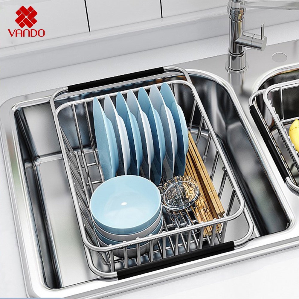 Stainless Steel Basket For Multi-Purpose Sink Hanging Basket, Rack ...