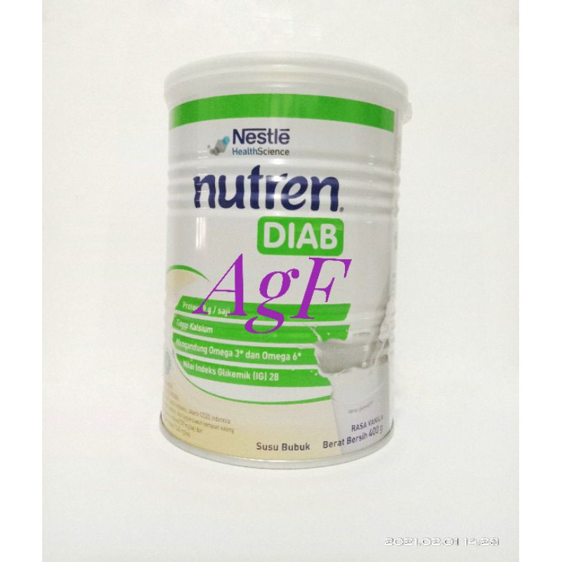 Nutren Diab 400 g or gram (Nestle) | Shopee Philippines