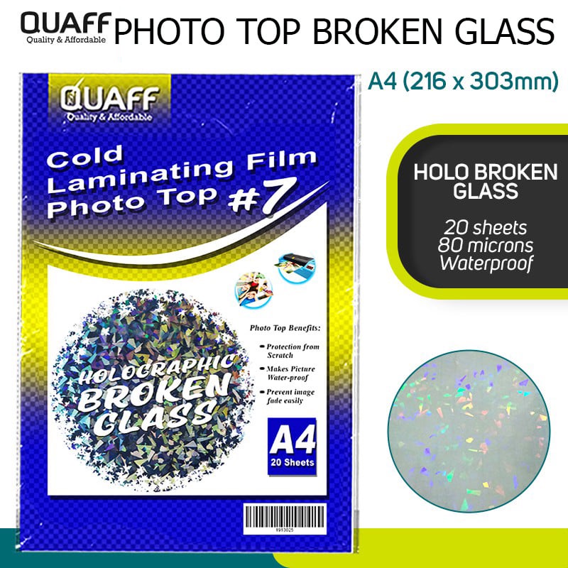 Photo Top BROKEN GLASS sold per PACK | Shopee Philippines