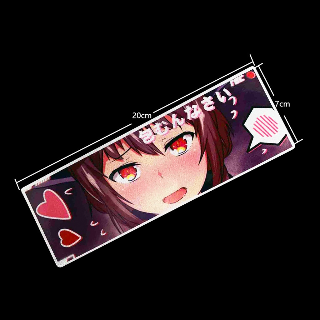COD JDM Reflective Girl Anime Heart Eyes Waifu Ecchi Car Body Styling ...