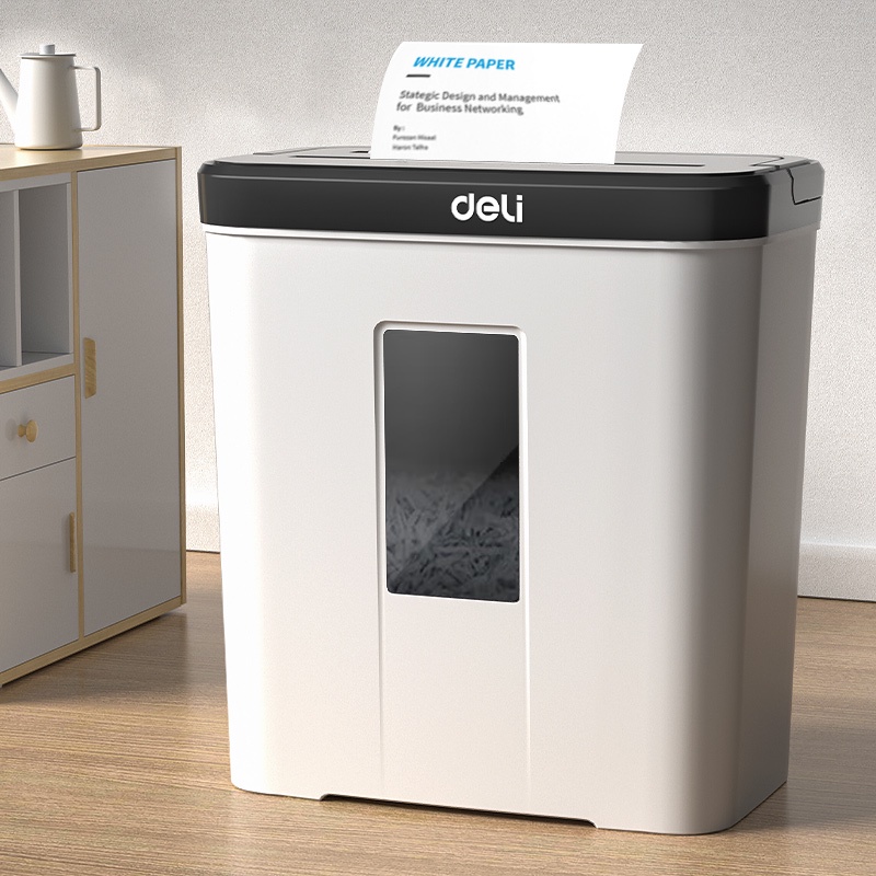 Deli E9939 Automatic Paper Shredder Machine 12L 5 Sheets Capacity ...