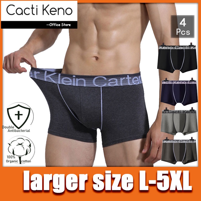 3Pcs boxer briefs for men briefs for men adult men's underwear plus size L-5XL boxer shorts ...