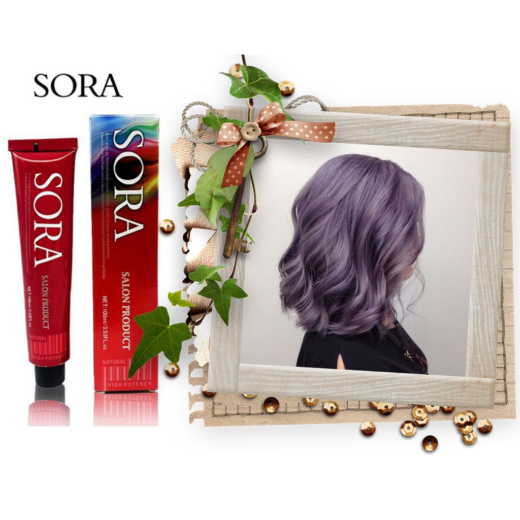 Blue Violet 8/BV Sora Hair Color Dye in Blue Violet (8/BV) | Shopee ...