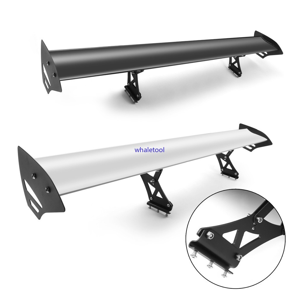 135cm Universal Adjustable Lightweight GT Aluminum Rear Car Trunk Wing ...