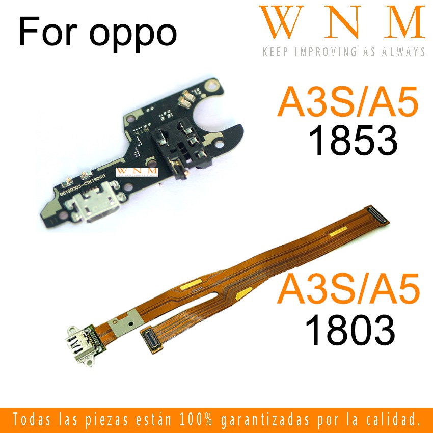 For OPPO A3S / A5 1803 / 1853 USB Charging Port Dock Connector charge ...