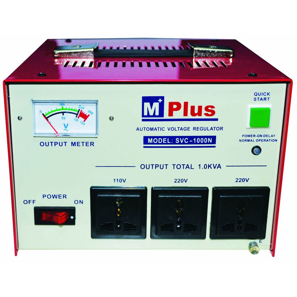 MPLUS SVC-1000N AVR AUTO VOLTAGE REGULATOR | Shopee Philippines