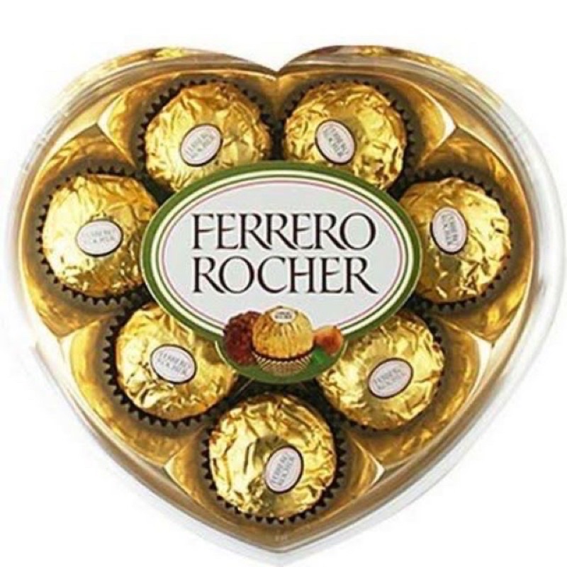 SALE‼️ FERRERO ROCHER BY 8’s IN A HEART SHAPE CASE | Shopee Philippines