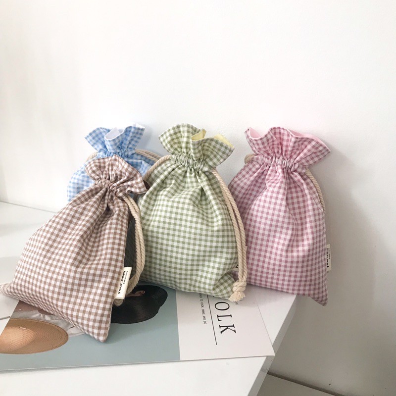 Your.pouch 'Ice Cream' Edition | Checkered Drawstring Pouch | Shopee ...