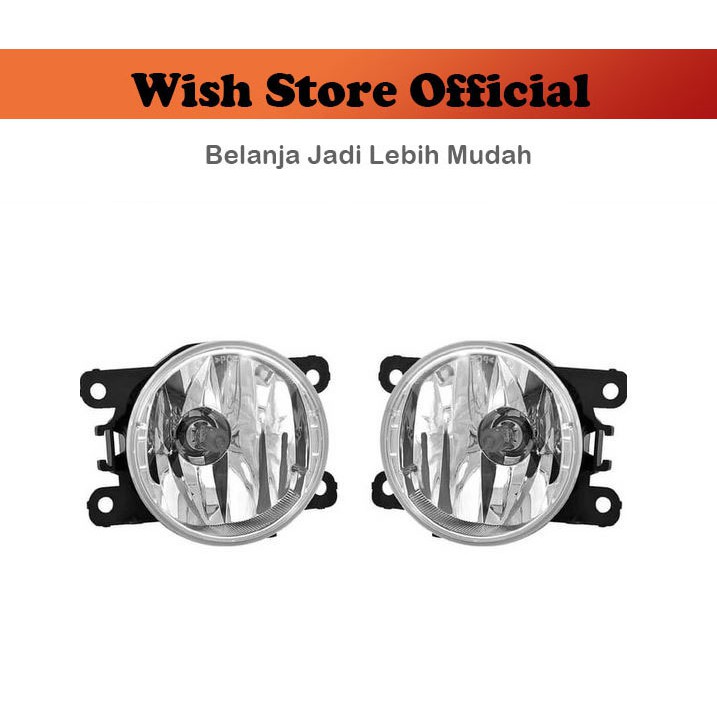 Foglamp MITSUBISHI XPANDER 2017 2018 - ON SET Expander X Pander Bumper ...