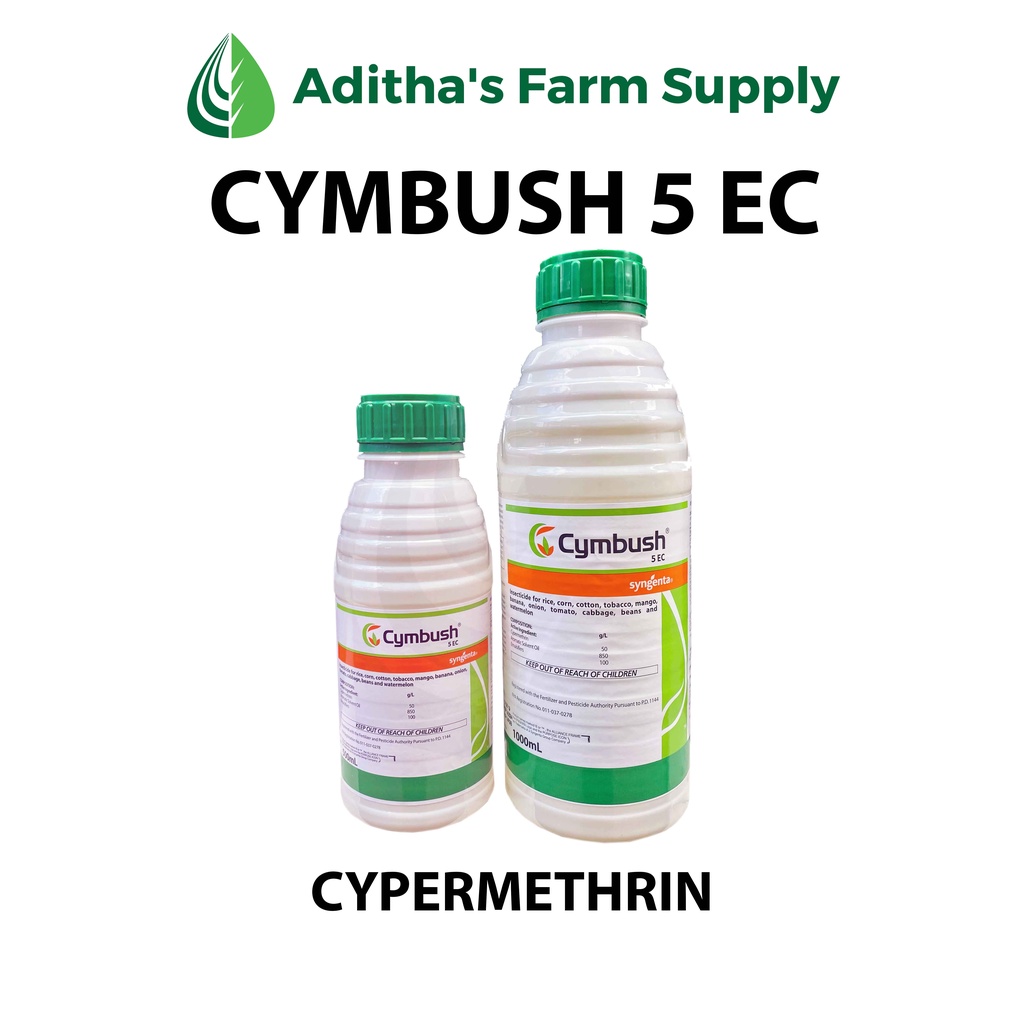 Cypermethrin: Cymbush 5EC (Insecticide) 500ml / 1liter | Shopee Philippines