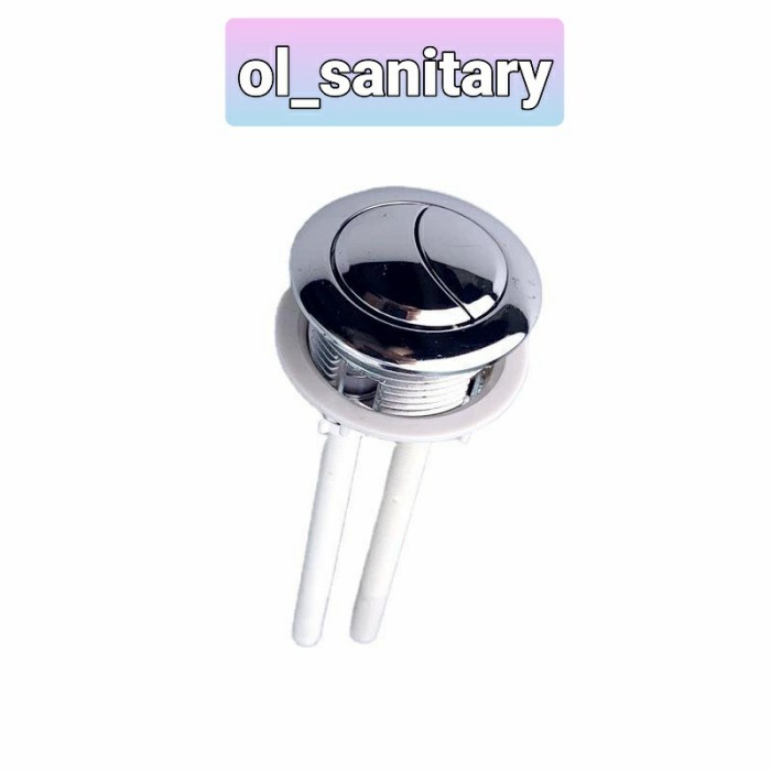 TOMBOL Closestool Push Button dual flush Push Button Switch toilet | Shopee Philippines