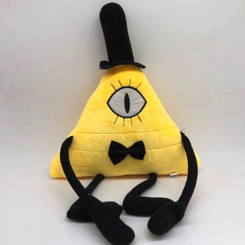 Soft And Huggable Bill Cipher Cartoon Plush Toy Doll Collectible Gift ...