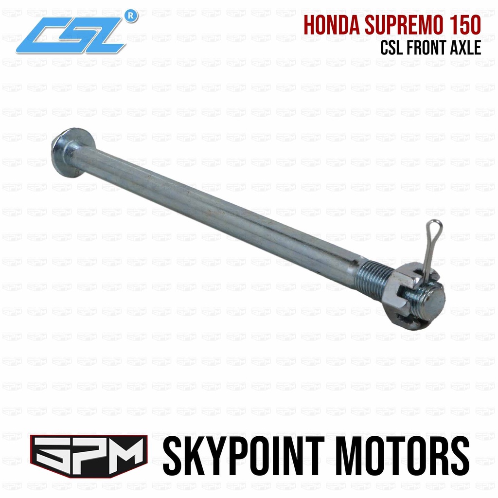 CSL Front Axle for Honda TMX Supremo 150 (9706-372) | Shopee Philippines