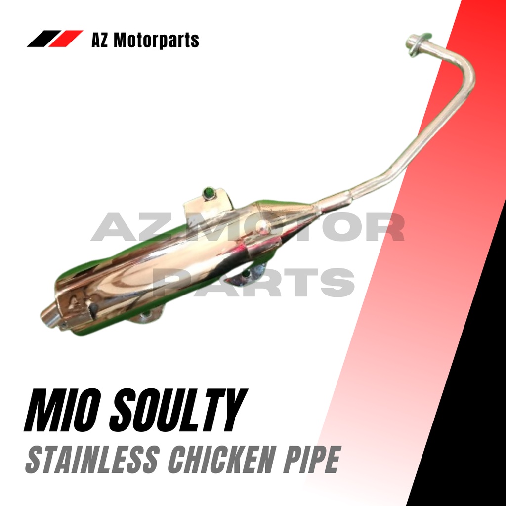Stainless Chicken pipe for MIO SOULTY (304) | Shopee Philippines