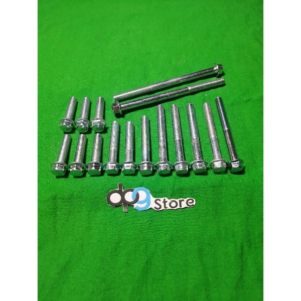 MESIN Engine BOLT BLOCK ENGINE BLOCK RIGHT LEFT MAGNETIC TUB CLUTCH TUB ...