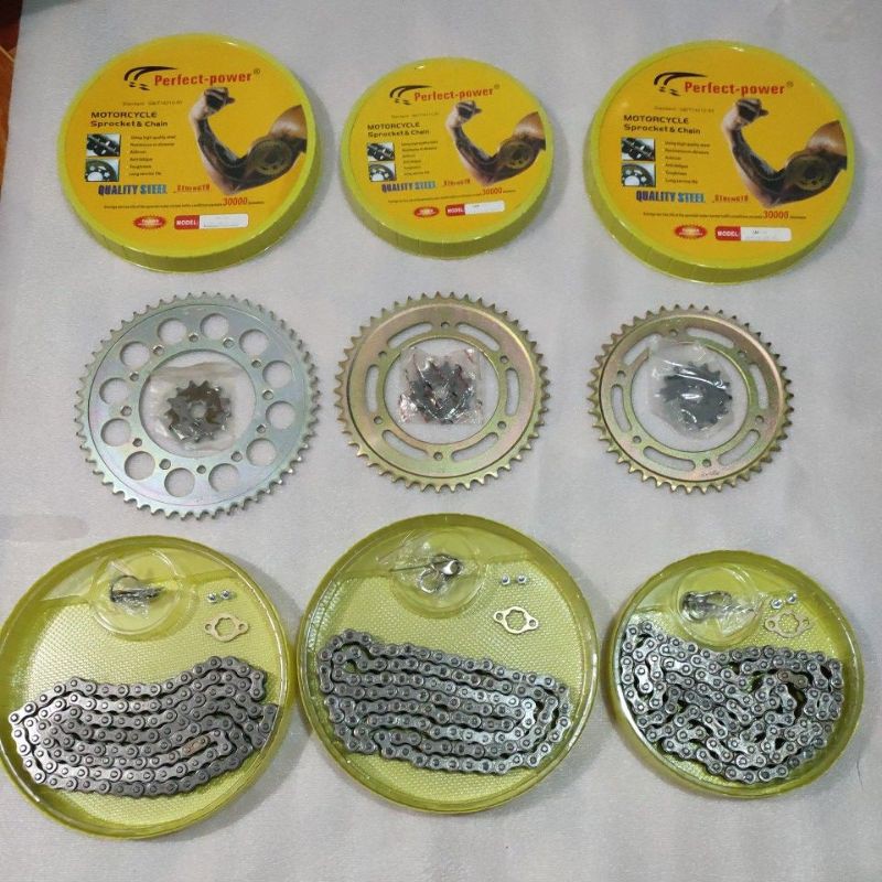 HONDA CRF150 520 HEAVY DUTY CHAIN SET AND SPROCKET TAIWAN MADE | Shopee ...