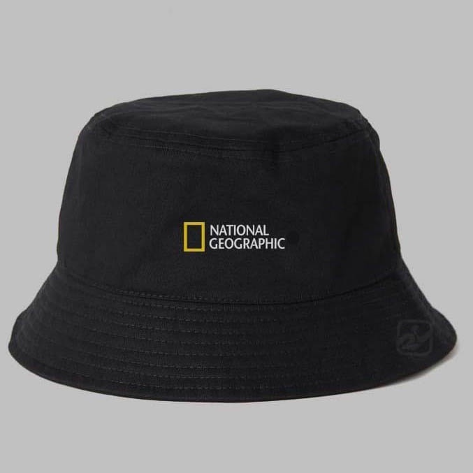 Bucket HAT NATIONAL GEOGRAPHIC LOGO Embroidery | Shopee Philippines
