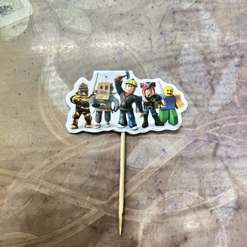 Roblox Game Theme Disposable Tableware (Plates, Cups, Topper, Table ...