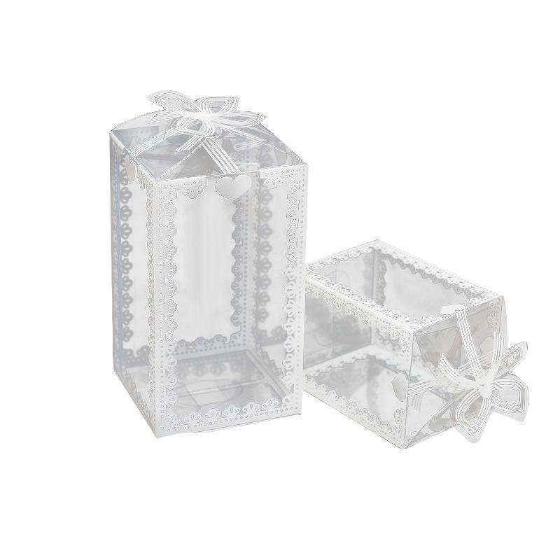 10pcs PVC acetate box for gift box wedding gift box giveaway gift ...