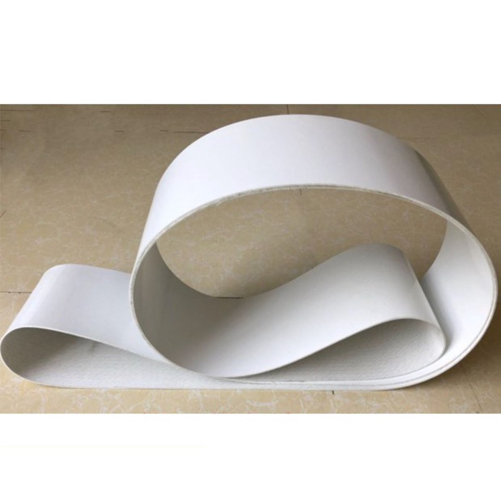 Perimeter:2000mm width:430mm thickenss 1mm. White PVC Conveyor Belt | Shopee Philippines