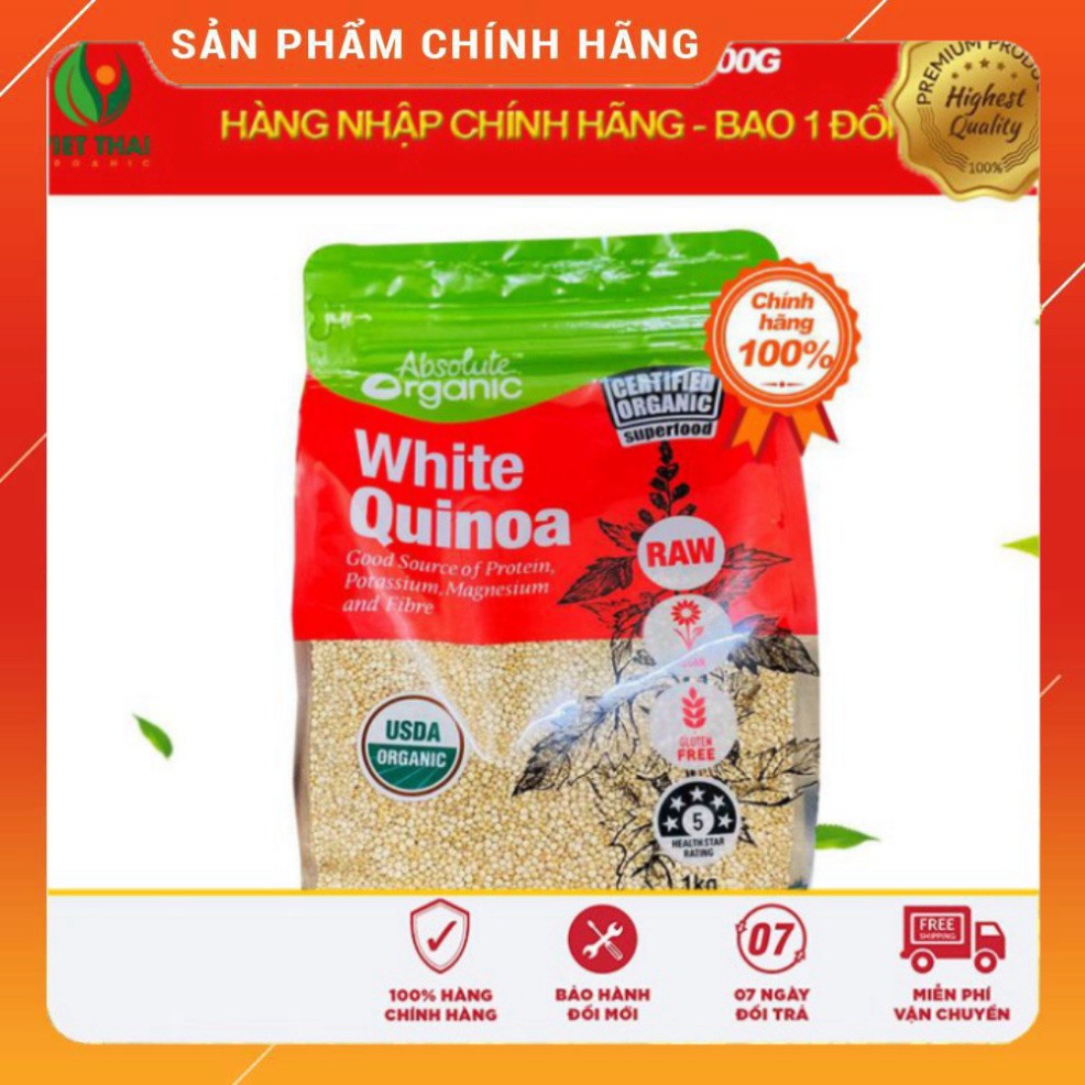 Australian Quinoa 1kg Absolute Standard White Quinoa Australian Organic ...