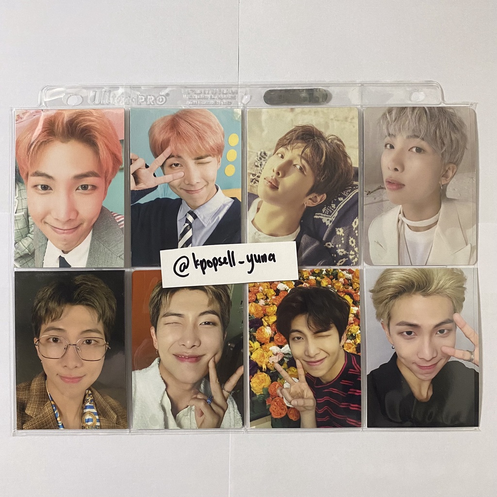 Bts RM Photocard Rare (checkout by request) | Shopee Philippines