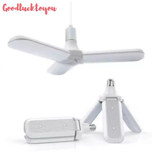 GLTY-45W Ceiling LED Bulb Fan Blade Trefoil lamp LED three leaf light ...