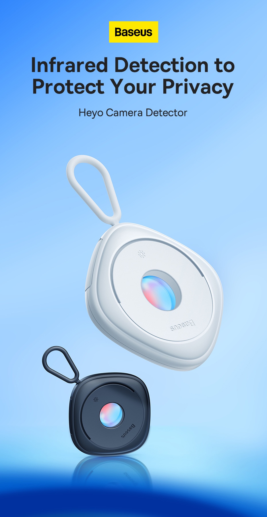 Baseus Camera Detector Hidden Camera Portable Detect Anti-Peeping ...