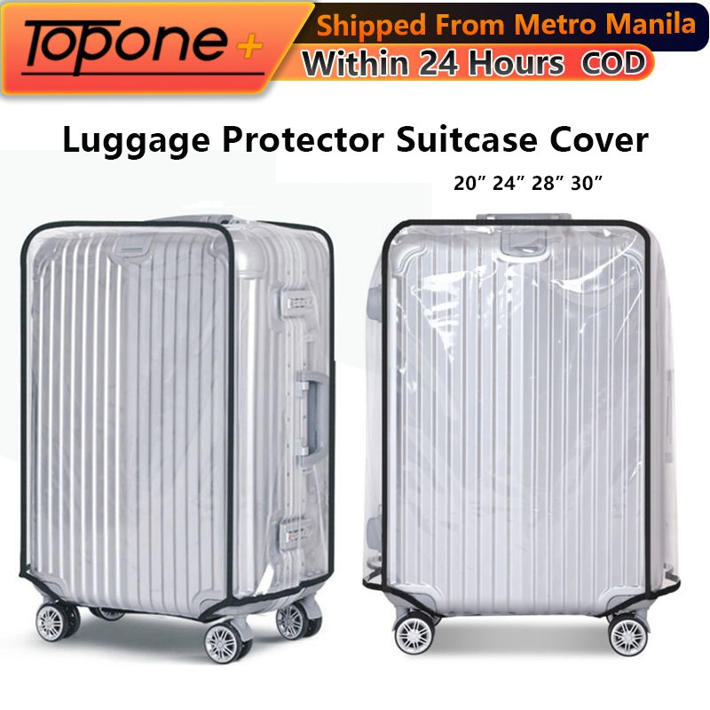 Transparent PVC Luggage Cover DustProof Waterproof Trolley Suitcase ...