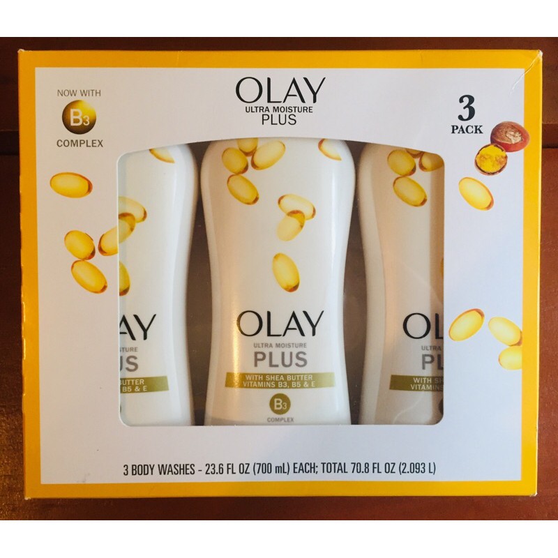 Olay Ultra Moisture Plus Body Wash - 100% Authentic from USA | Shopee ...