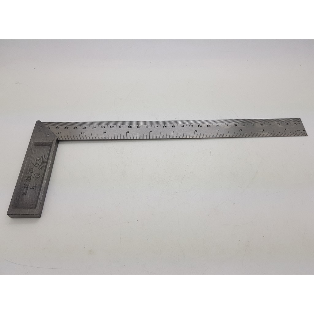 SIKU Iron Elbow Ruler 30cm x 1 inch/pasekon/pasekon | Shopee Philippines