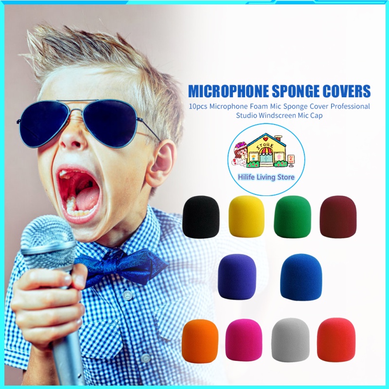 Microphone Cover Mic Protector Replacement Headset Handheld Microphone ...