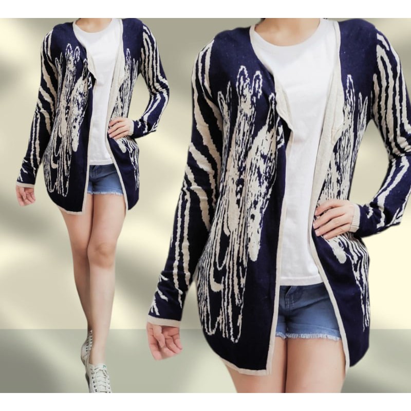 KYU Code: USPS #127: Fashion Knit Cardigan | Shopee Philippines