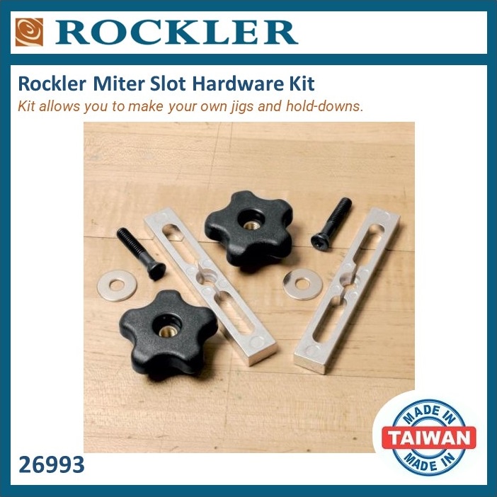 Rockler Miter Slot Hardware Kit - 26993 | Shopee Philippines