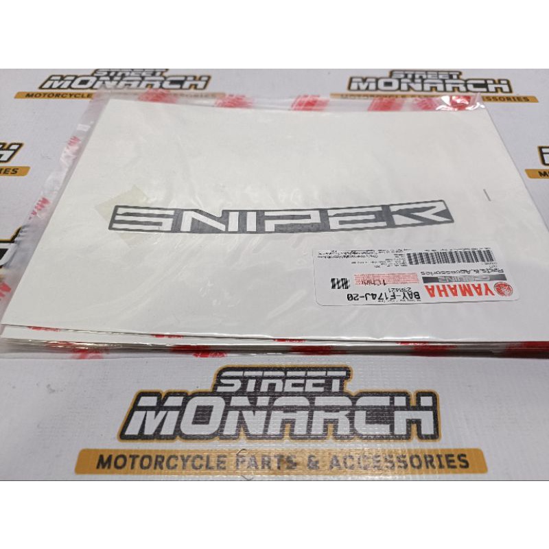 GENUINE STICKER GRAPHIC 5 (SNIPER) COVER SIDE 3&4 SNIPER 155 VVA ...