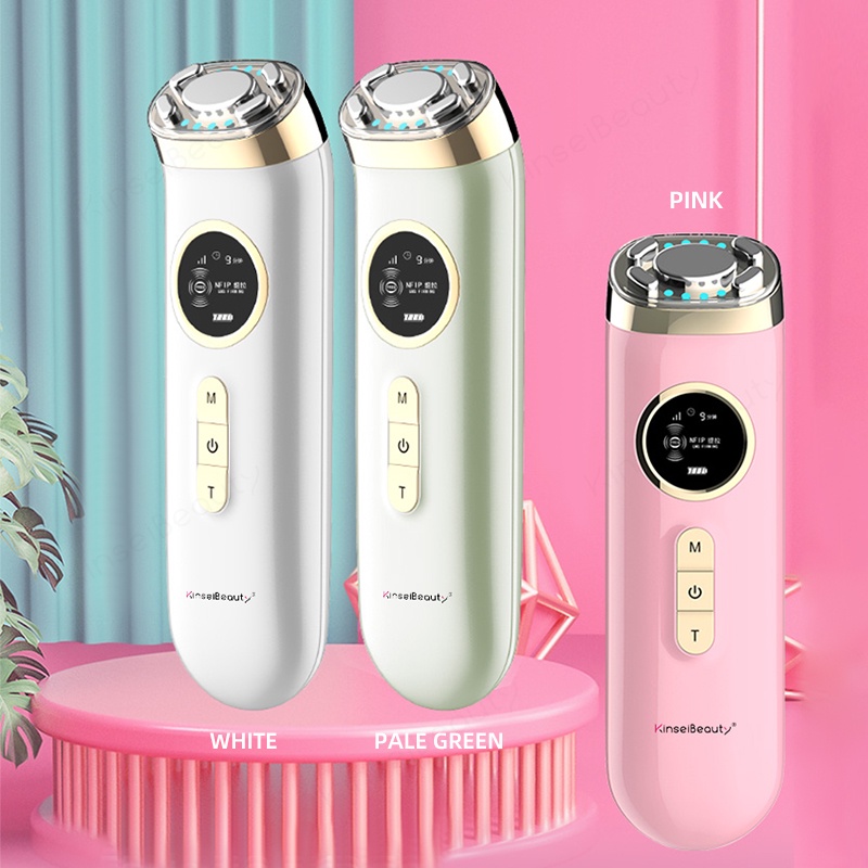 Face Massager Lifting RF LED Photon Facial Skin Tightening Beauty ...