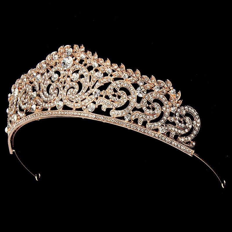 Mahkota Pengantin / Crystal Wedding Tiara Crown Queen Bridal Hair ...