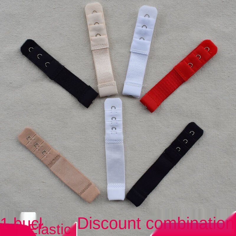 Stainless steel stretch lengthened 3 rows 1 buckle underwear hook back ...