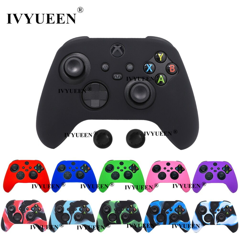 XBox Series X S Wireless Controller Rubber Silicone Gel Case Protective ...