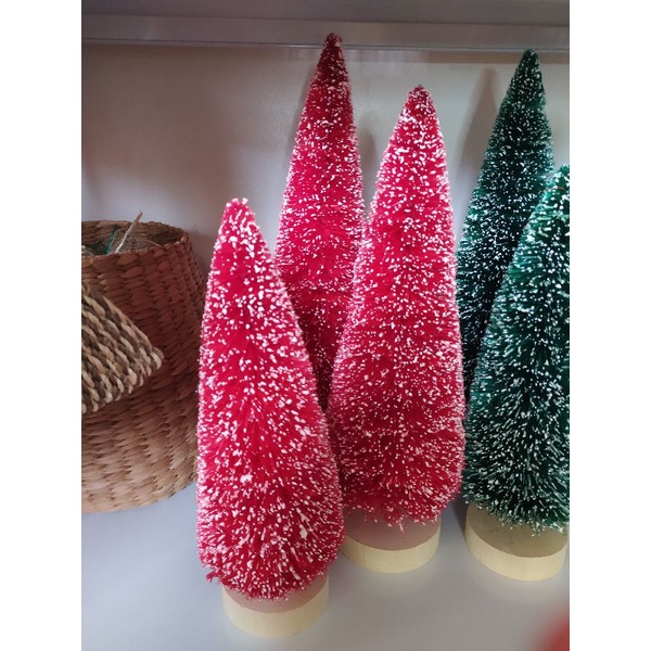 Native Abaca Christmas Tree with Snow (SOLD PER PC) | Shopee Philippines