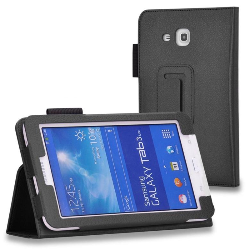 For Samsung Galaxy Tab 3V PU leather case SM-T116 SM-T116NU cover Tab 3 ...