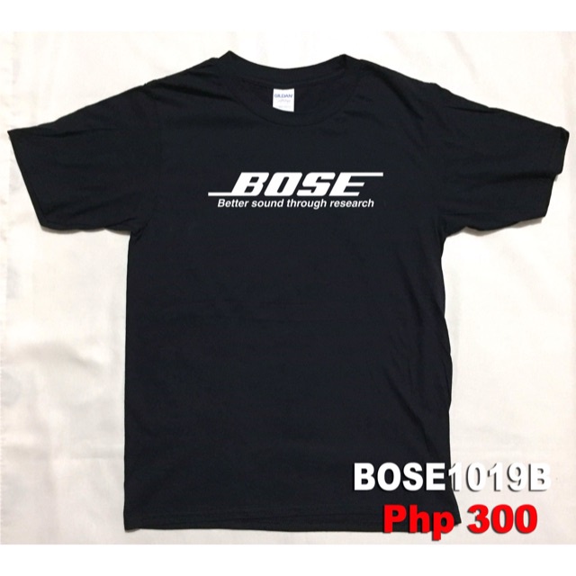 Bose Tshirt (BOSE1019B ) | Shopee Philippines