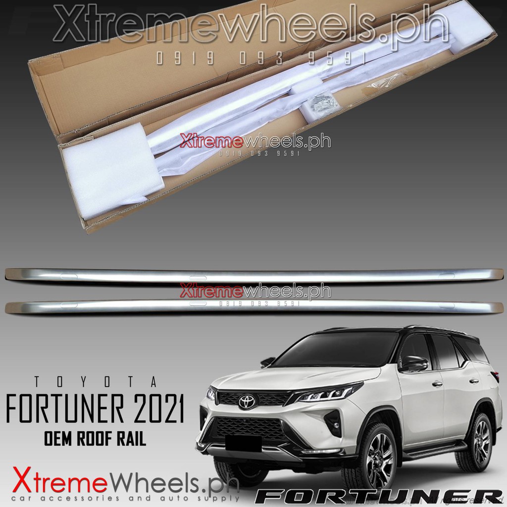 Toyota Fortuner 2016 - 2026 Oem Roof Rail / Rail Guard / Side Rail ...